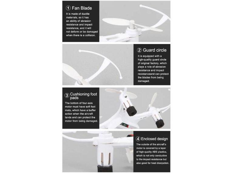 JJRC H8 Mini LED Quadcopter Drone with 6 Axis Gyro - New Tech Store