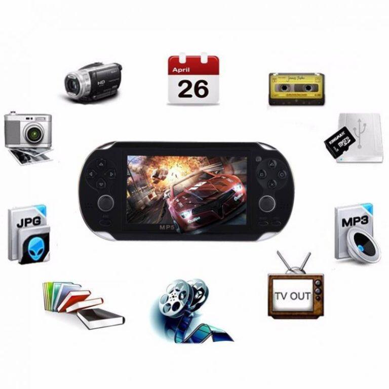 X7 Plus 5.1 Inch 128 BIT handheld Game Console and MP5 Video Player