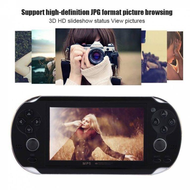 X7 Plus 5.1 Inch 128 BIT handheld Game Console and MP5 Video Player
